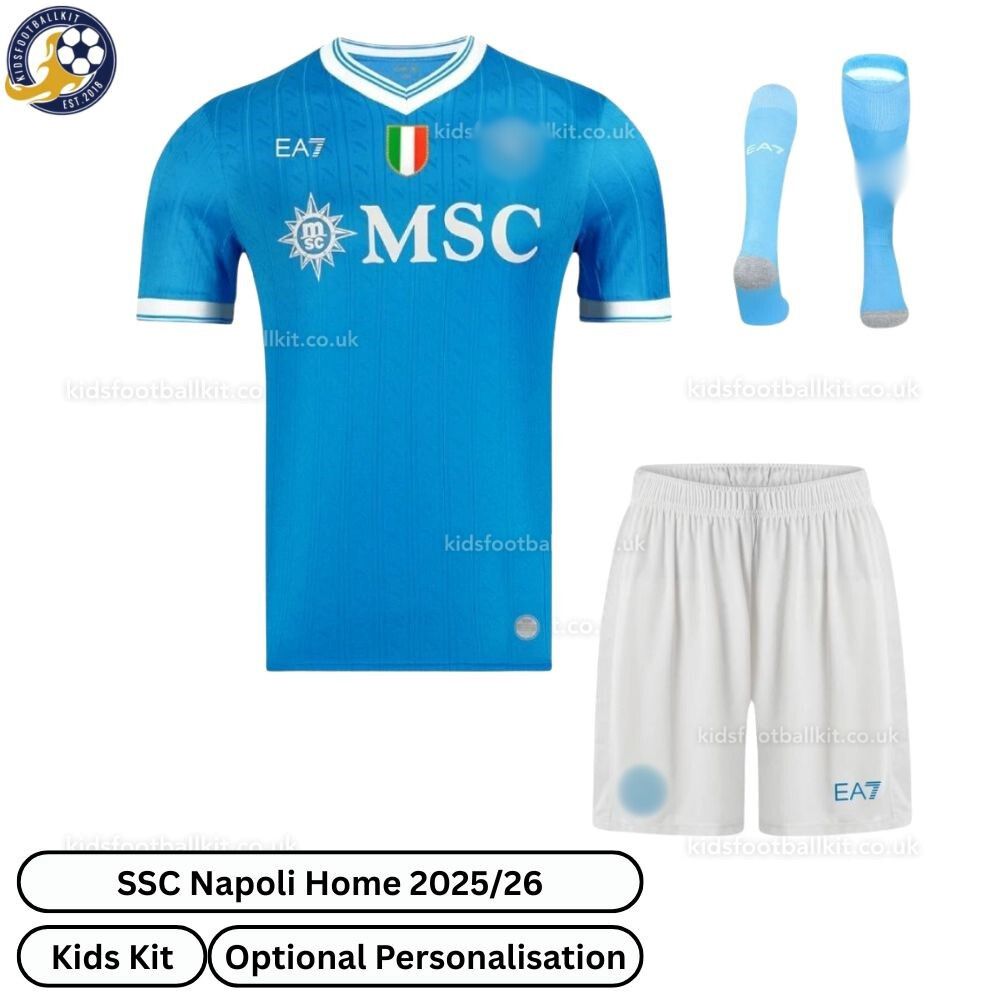 SSC Napoli and Barcelona Home Kids Kits 🎁| Birthday Gift