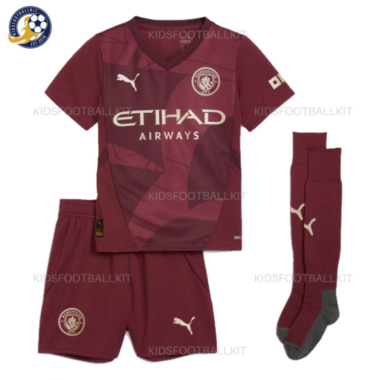 Manchester City Third Kids Kit 2024/25 | Best Price 2025