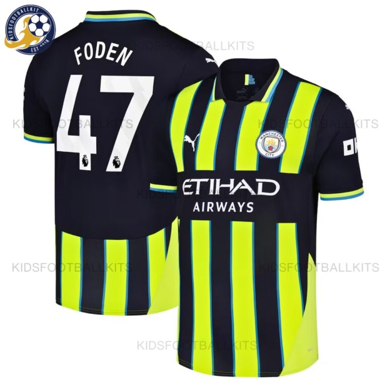 Phil Foden 47 Football Shirts & Kits - kidsfootballkit.co.uk