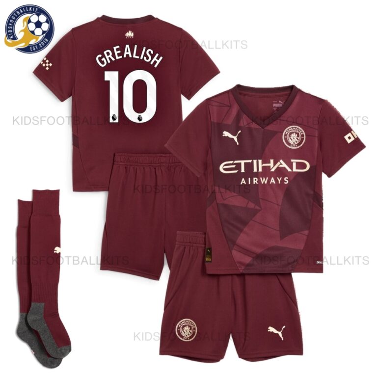 Grealish Football Shirts & Kits - kidsfootballkit.co.uk