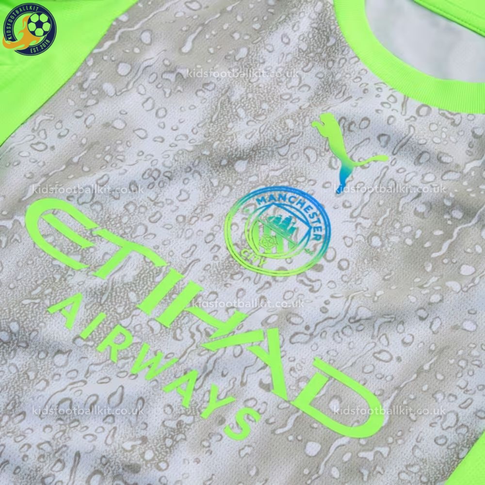 Manchester City CHERKI 10 Third Men Football Shirt 2025/26 ...