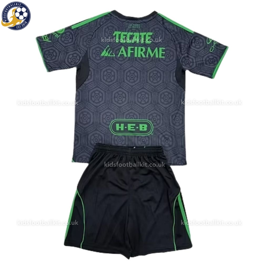 Tigers UANL Third Kids Football Kit 2025/26 (No Socks) - Fan version ...