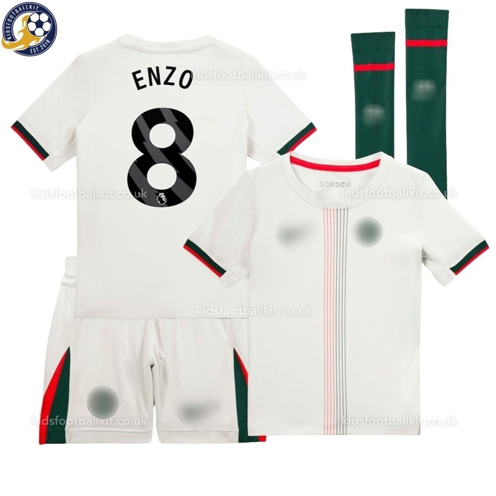 Enzo 8 Football Shirts & Kits - kidsfootballkit.co.uk