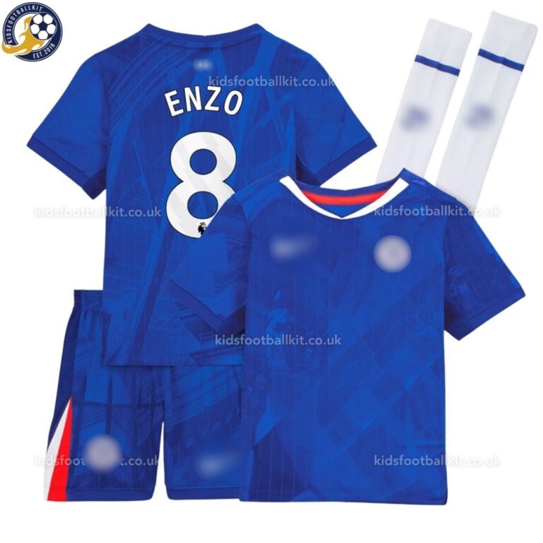 Enzo 8 Football Shirts & Kits - kidsfootballkit.co.uk