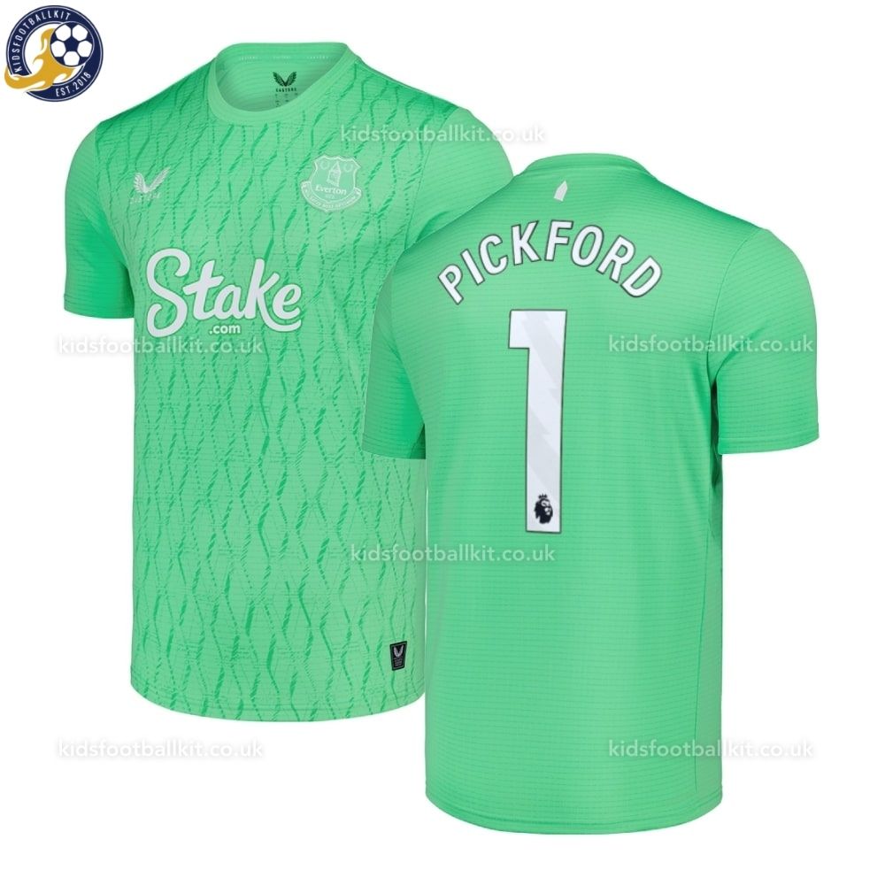Everton PICKFORD 1 Goalkeeper Men Football Shirt 2025/26 ...