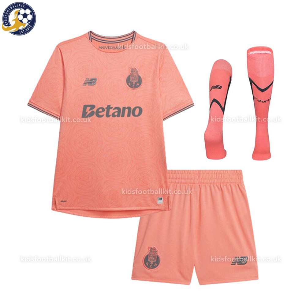 FC Porto Away Kids Football Kit 2025/26 - kidsfootballkit.co.uk