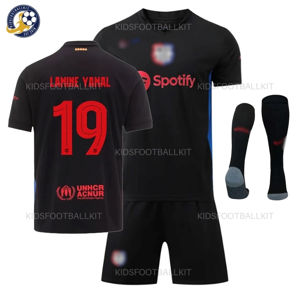 Lamine Yamal 19 Football Shirts & Kits - kidsfootballkit.co.uk
