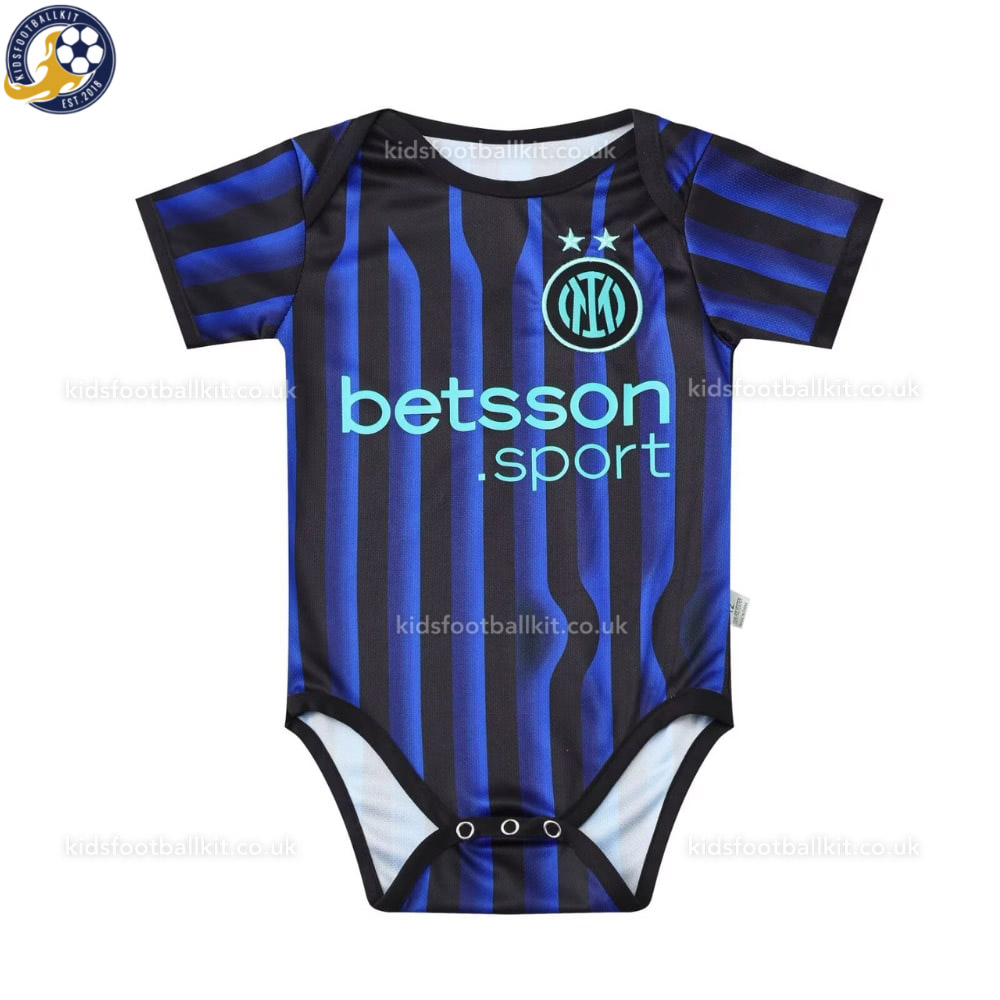 Inter Milan Home Baby Football Kit 2025/26 - kidsfootballkit.co.uk