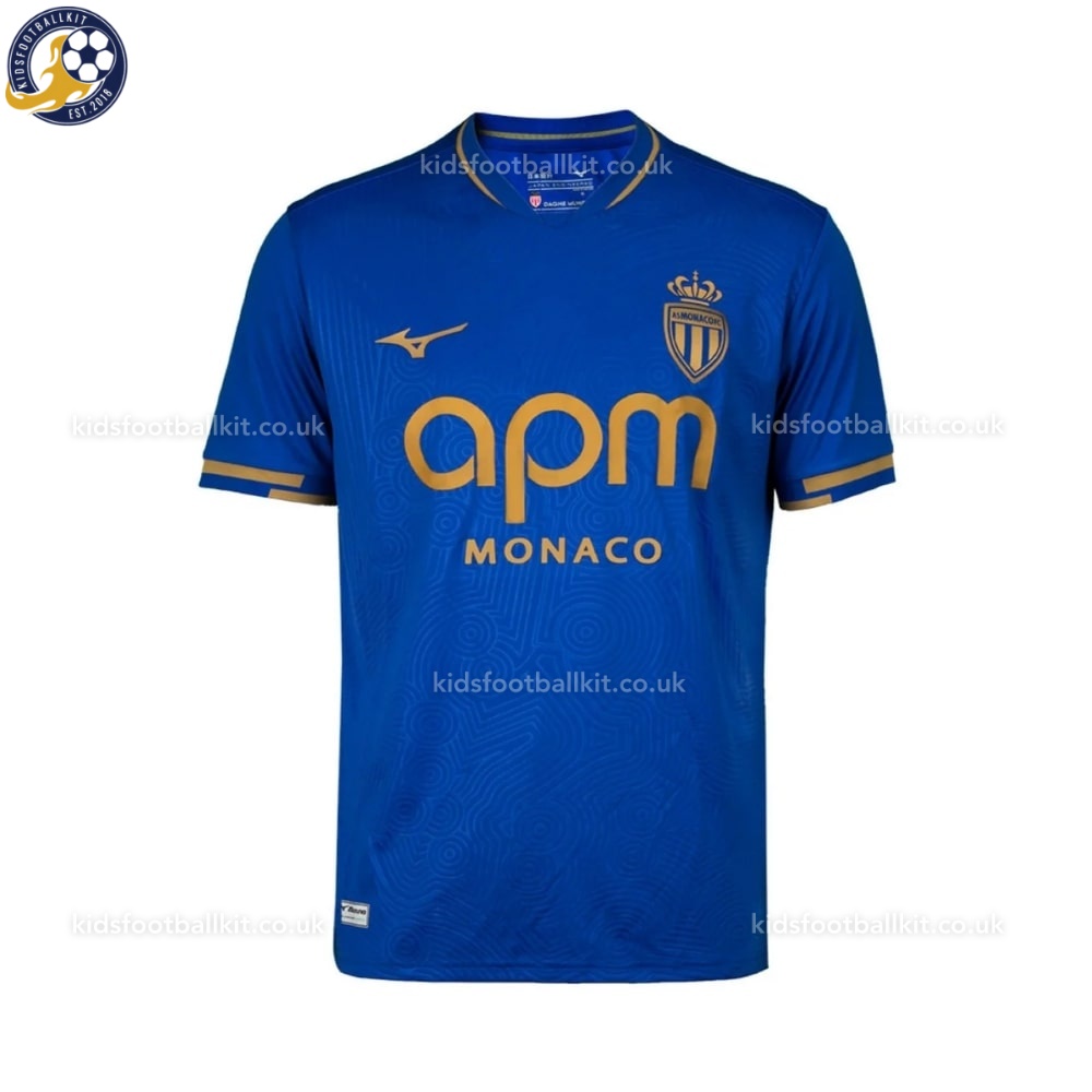 As Monaco Away Men Shirt 25/26 | Personalised Football Gift