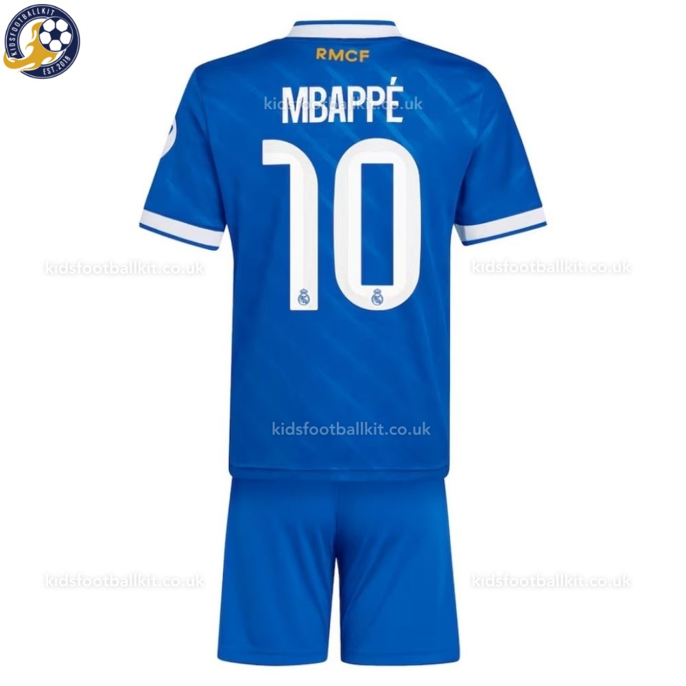 Real Madrid Mbappé 10 Third Kids Kit 25/26 | Kids Gift