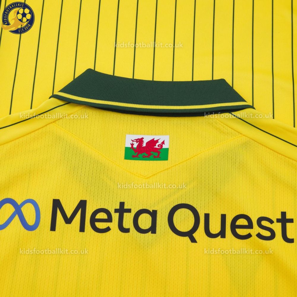 Wrexham Away Kids Football Kit 2025/26 (No Socks) - kidsfootballkit.co.uk