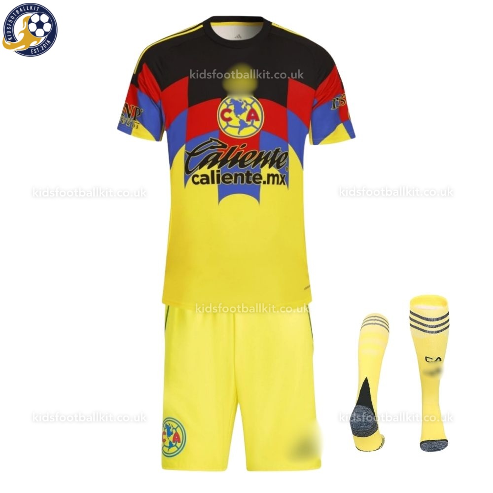 Club América Home Kids Football Kit 2025/26 (With Socks ...