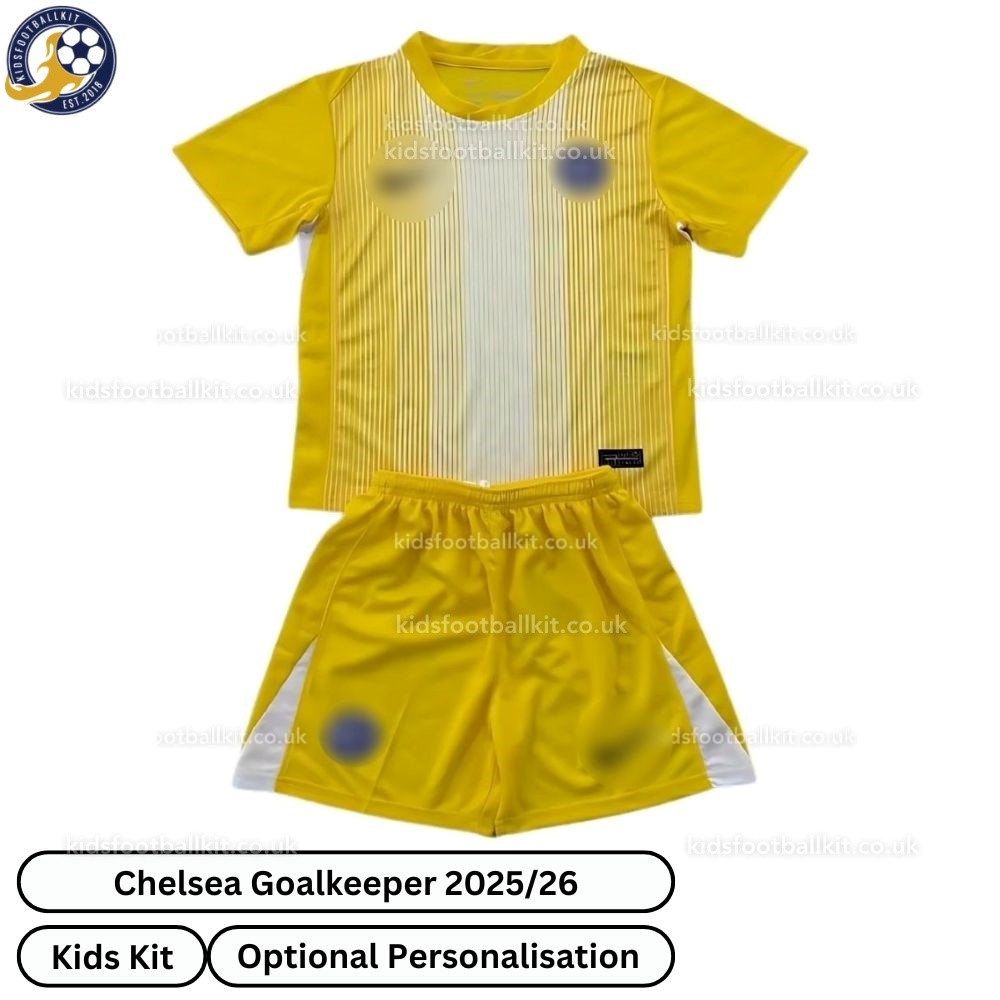 Chelsea Goalkeeper Kids Kit 25/26 | Best Gift Idea for Boys