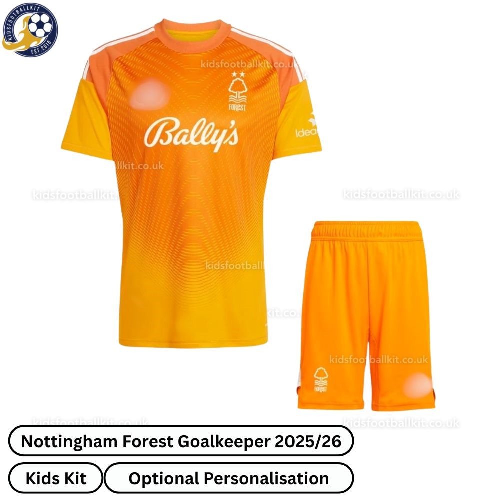 Nottingham Forest Goalkeeper Kids Kit 25/26 | Full Gift Set