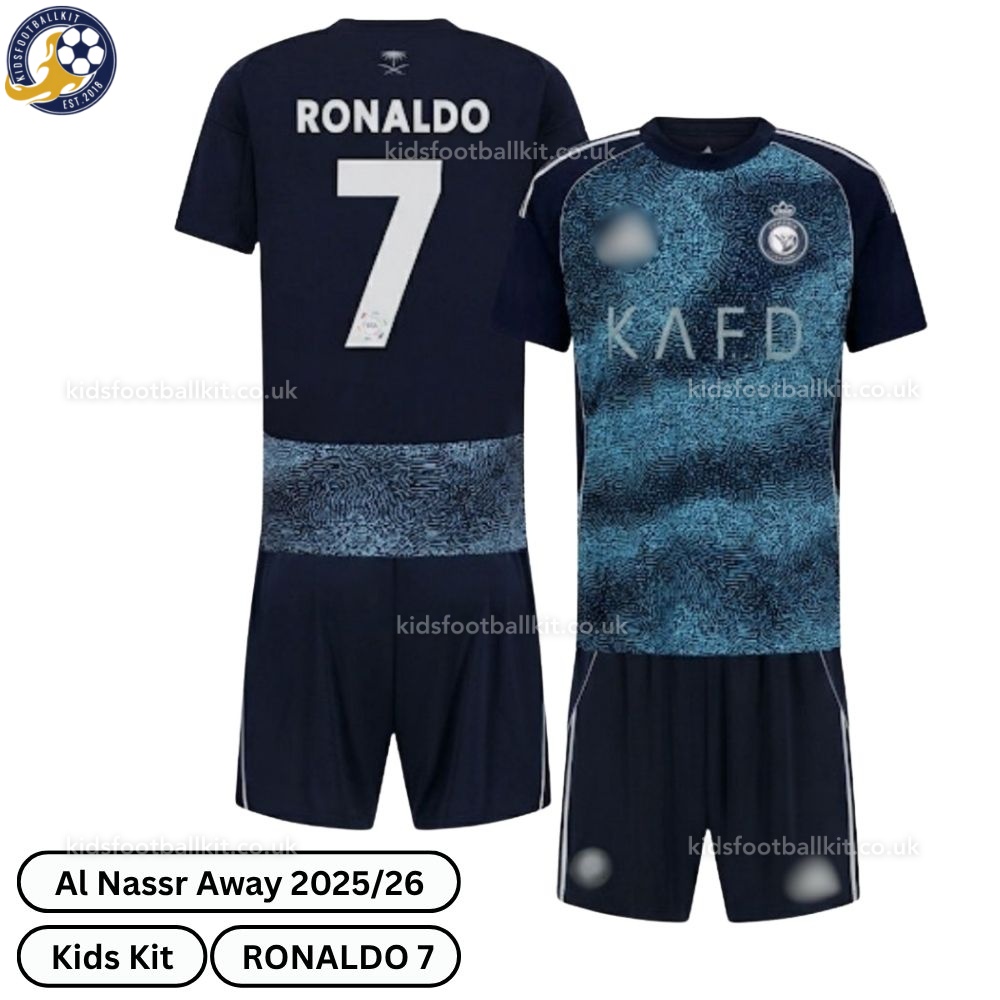 Al Nassr Christmas Gift Bundle Home & Away Kids Football Kit for Loyal ...