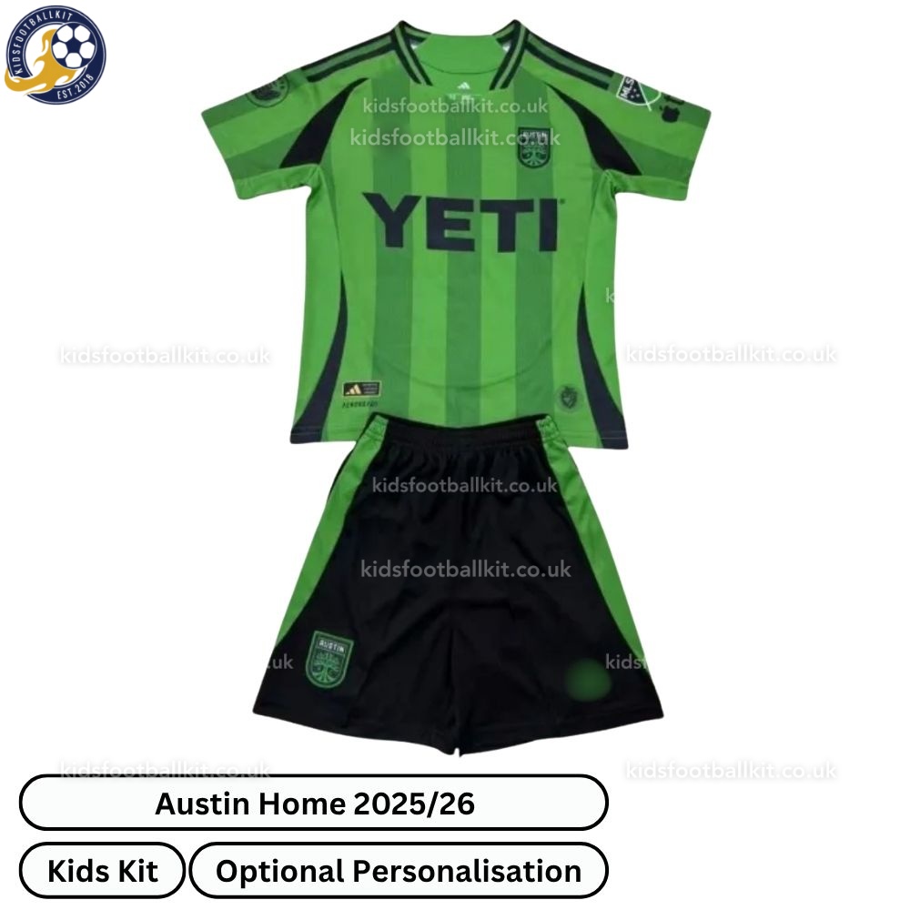 Austin Home Kids Football Kit 2025/26 (No Socks) - Fan version ...