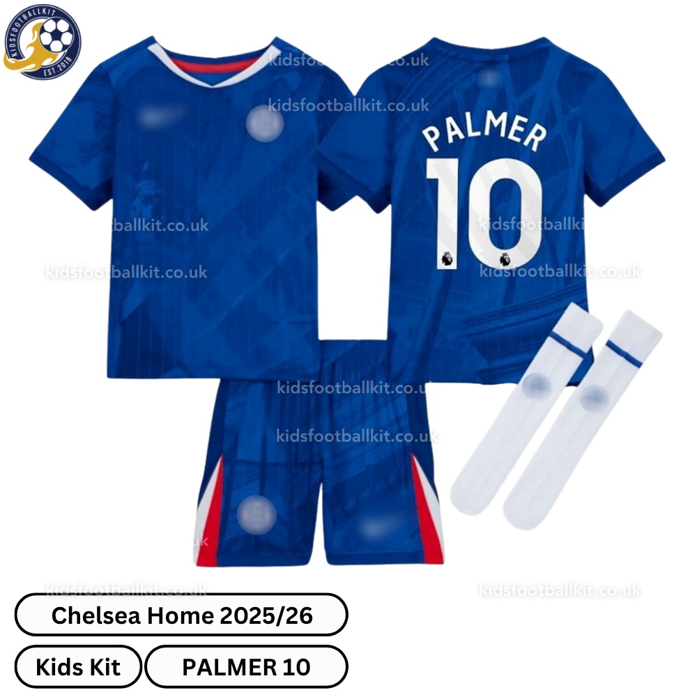 Chelsea Palmer 10 Home Kids Kit 25/26 | Football Gift