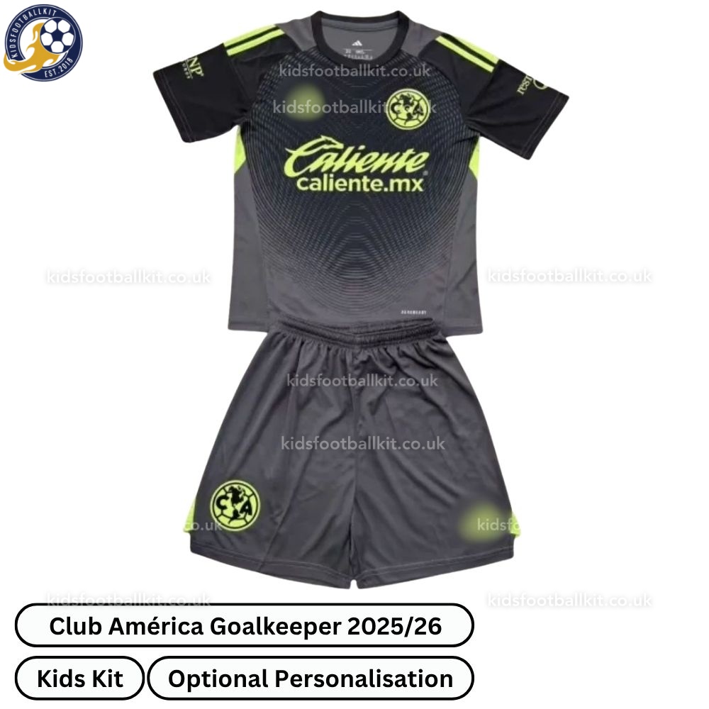 Club América Goalkeeper Kids Kit 25/26 | Gift for Fans