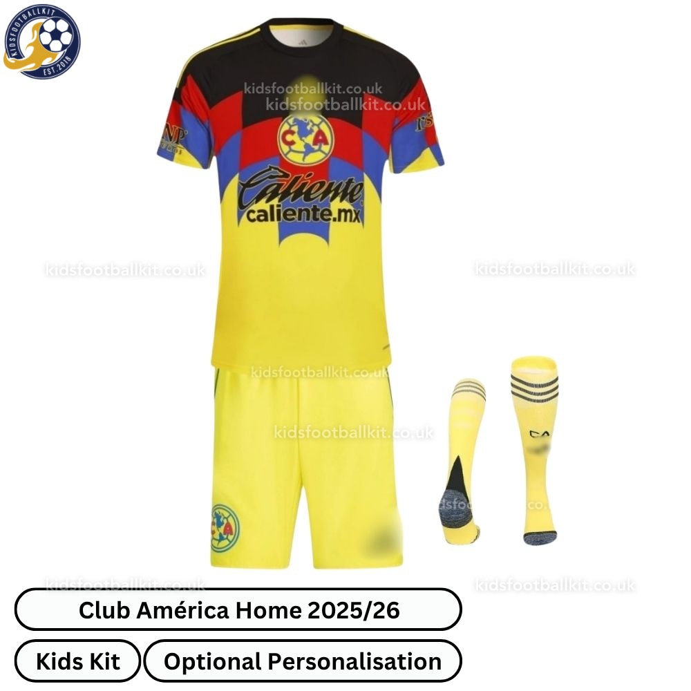 Club AméRica Home Kids Kit 25/26 | Best Gift Idea for Boys