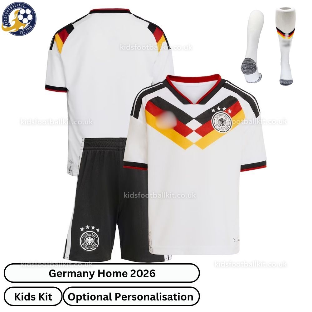 Germany World Cup Home Kids Kit 2026 🎁| Gift for Kids