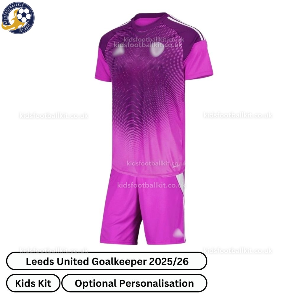 Leeds United Goalkeeper Kids Kit 25/26 | Perfect Gift