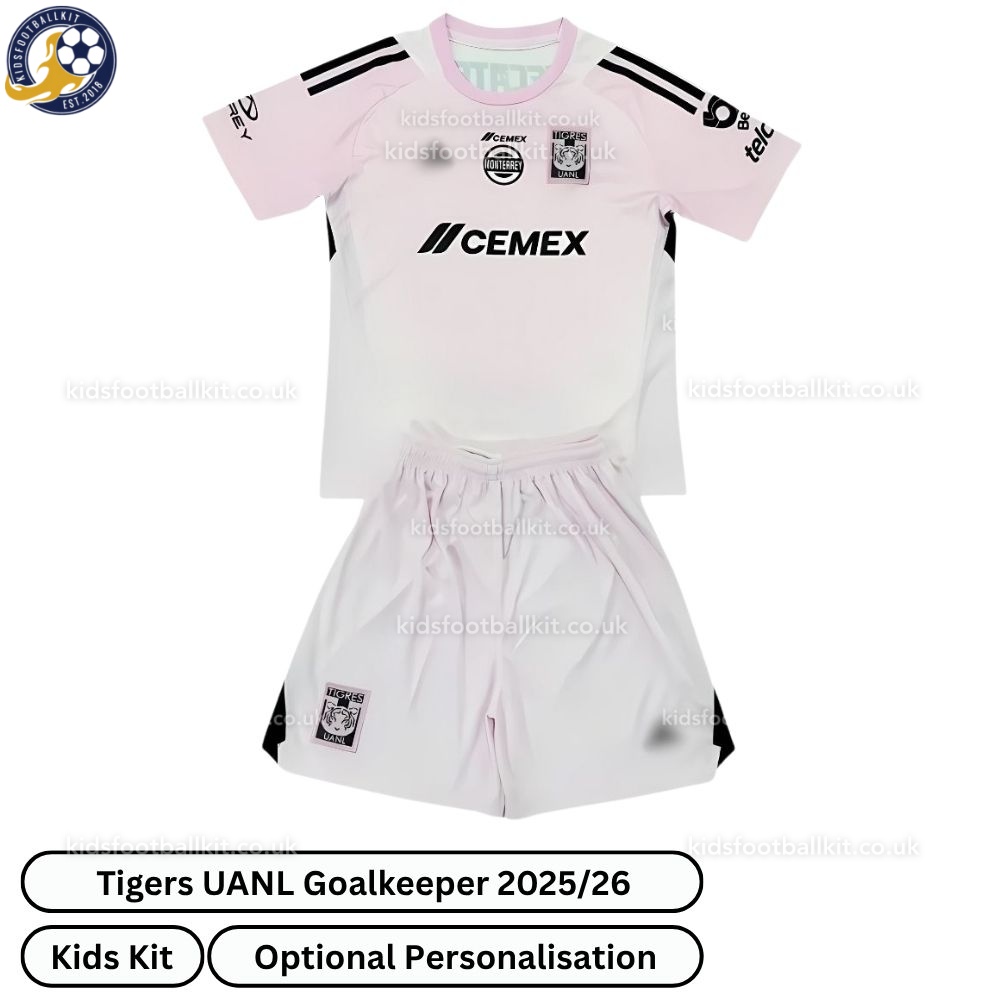 Tigers Uanl Goalkeeper Kids Kit 25/26 | Gift for Kids