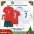 Portugal Ronaldo 7 Home Men and Kids Kit 2025 | Football Gift