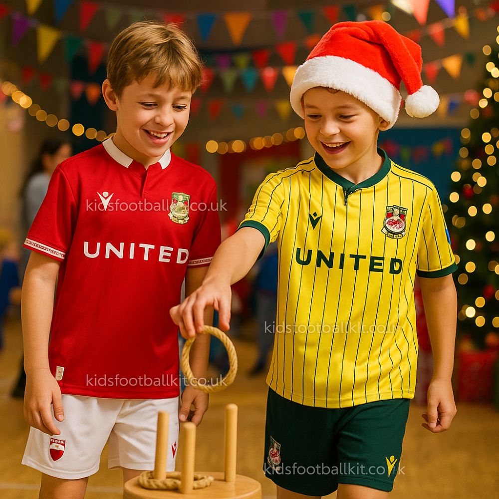 Wrexham Birthday Gift Pack – Home and Away Kids Football Kit 2025/26 ...