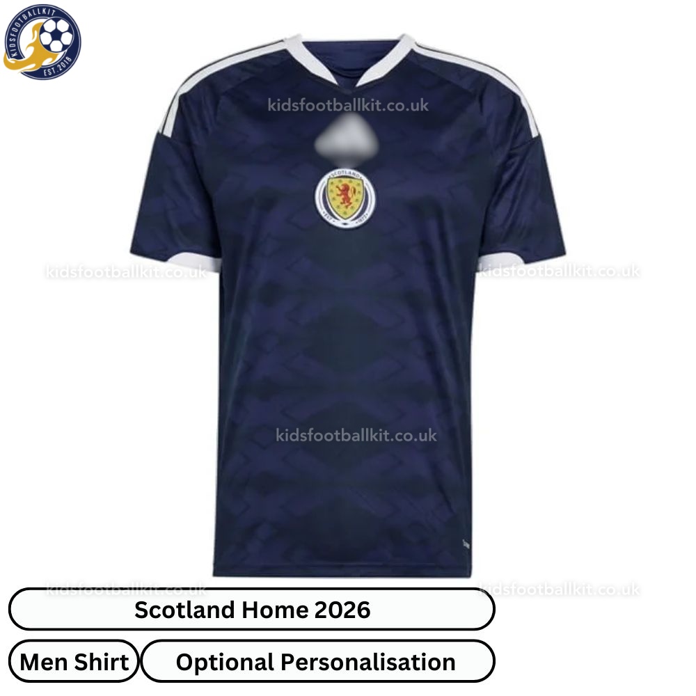 Scotland Home Men Shirt and Kids Kit 2026 🎁| Full Gift Set