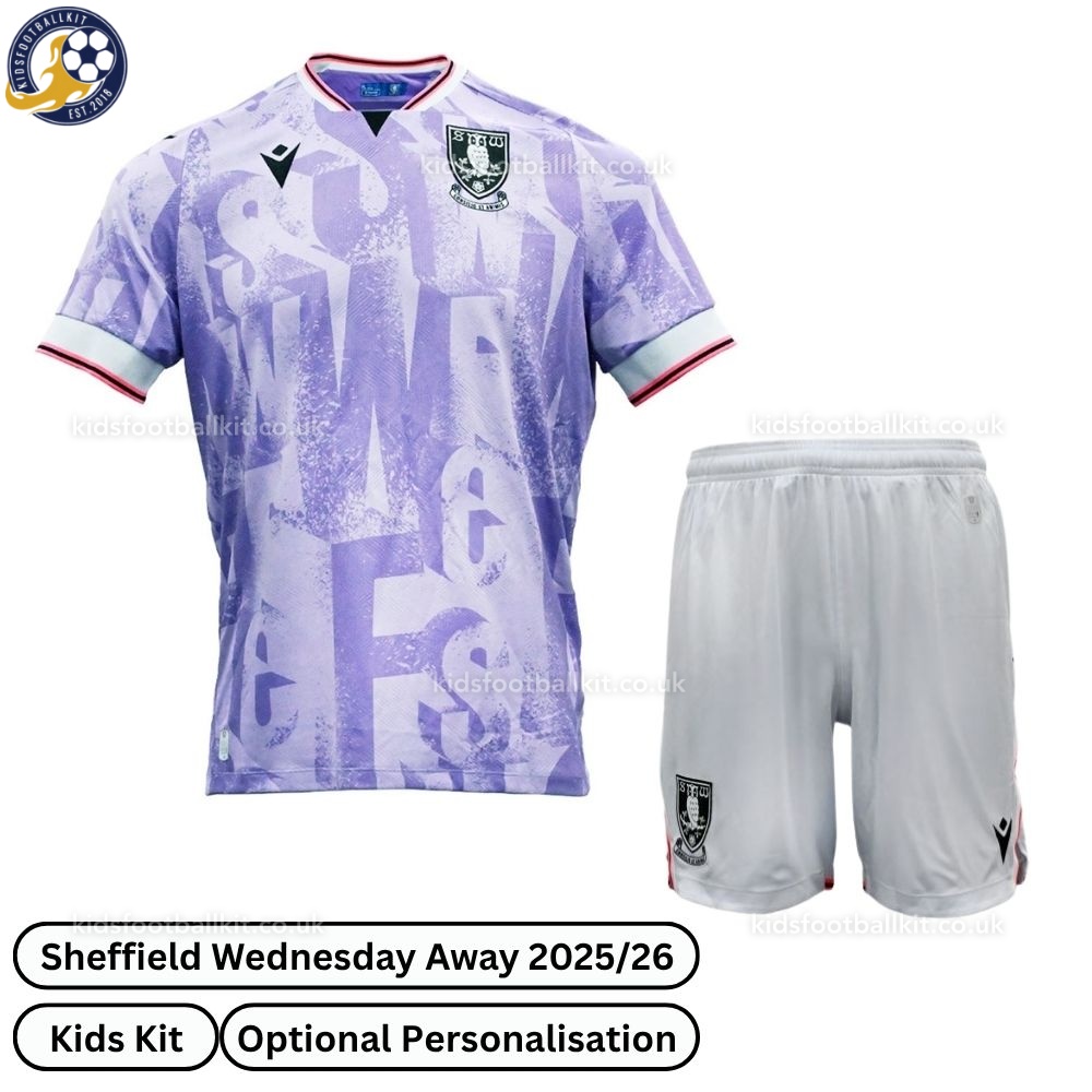 Sheffield Wednesday Home Away Kids Kits 25/26 🎁| Gift for Kids